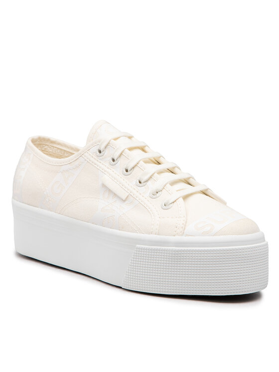 Superga Гуменки 2790 Lettering Tape Jellysole S41161W Бежов | Modivo.bg