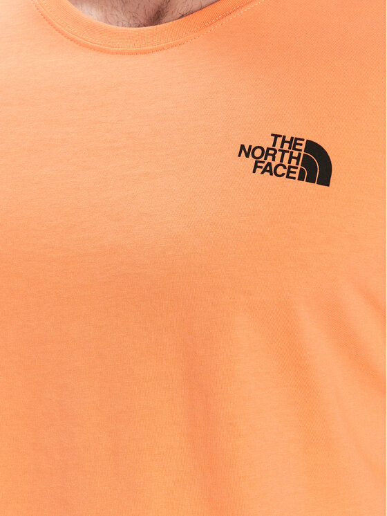 The North Face T-krekls Red Box NF0A2TX2 Oranžs Regular Fit | Modivo.lv