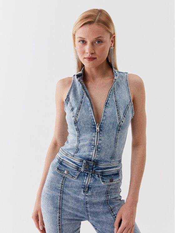 Guess Overal W3YD0A D4LT0 Modrá Slim Fit | Modivo.sk