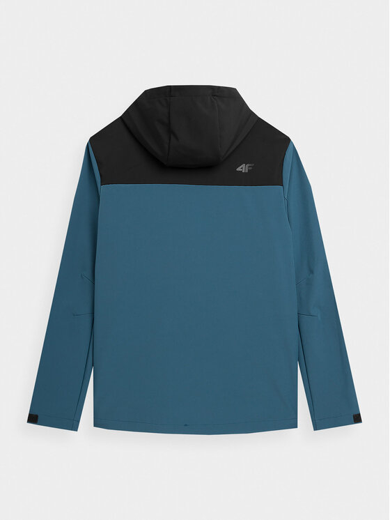4F Softshelljacke 4FAW23TSOFM155 Blau Regular Fit | Modivo.de
