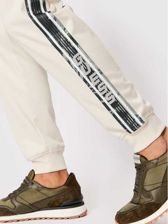 Guess Jogginghose Z2yb04 Kb6r2 Écru Regular Fit Modivo At