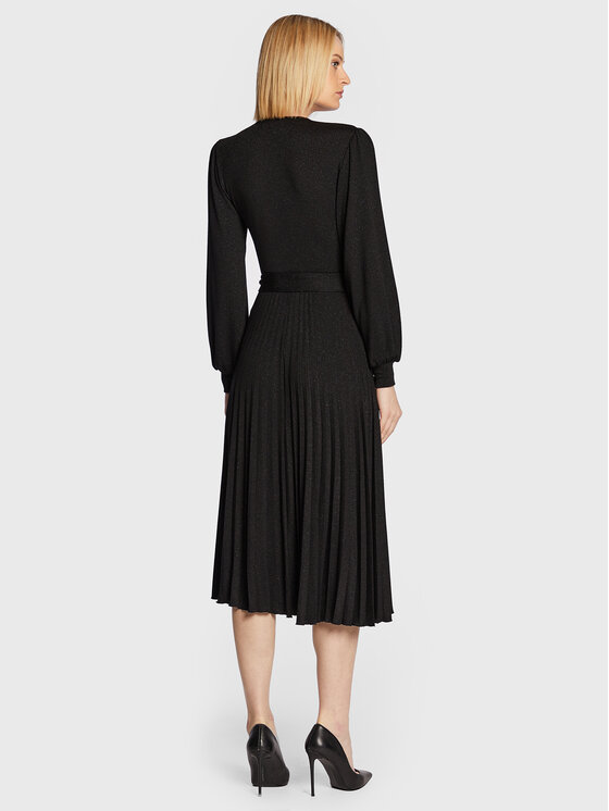 Nissa Rochie cocktail RC13567 Negru Regular Fit | Modivo.ro