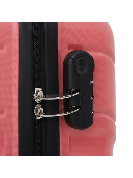 Semi Line Mittlerer Koffer T5615-2 Rosa | Modivo.de
