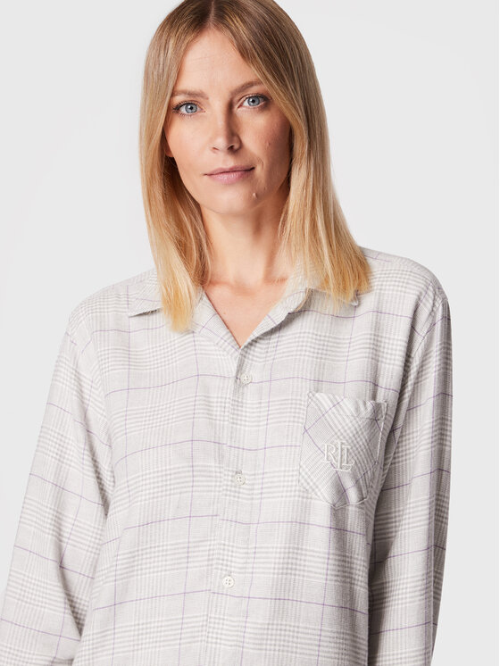 Lauren Ralph Lauren Spavaćica ILN32195 Siva Regular Fit | Modivo.hr