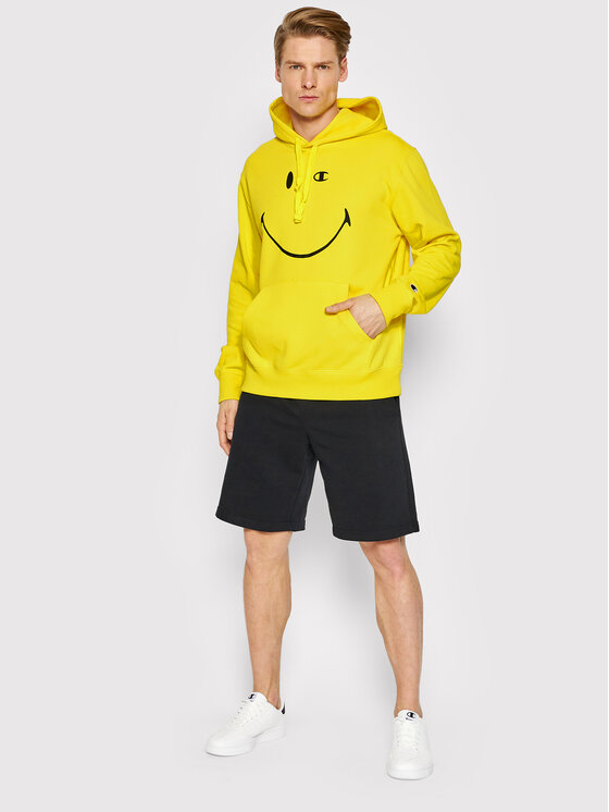 Champion Суитшърт SMILEY 50th Anniversary Edition Icon 218225 Жълт ...