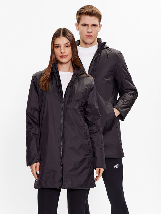 Rains Žieminė striukė 15420 Juoda Regular Fit | Modivo.lt