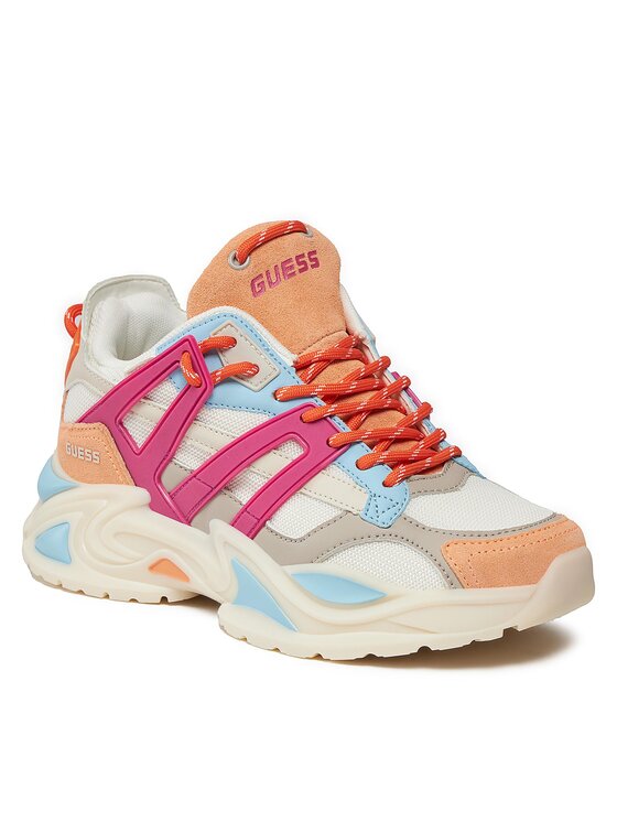 Guess Sneakers Belluna FLJBLL FAB12 Roz | Modivo.ro