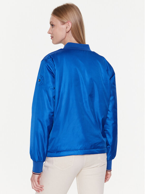 Tommy Hilfiger Ubergangsjacke Clean WW0WW36944 Blau Regular Fit Modivo
