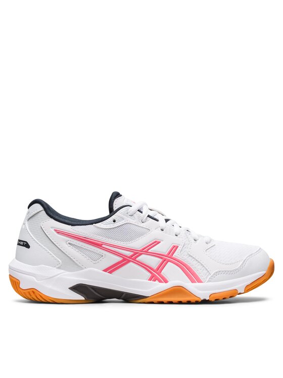 Asics Buty halowe Gel-Rocket 10 1072A056 Biały | Modivo.pl