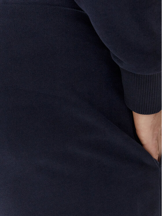 Calvin Klein Долнище анцуг Wave Lines Hero K10k112775 Тъмносин Regular