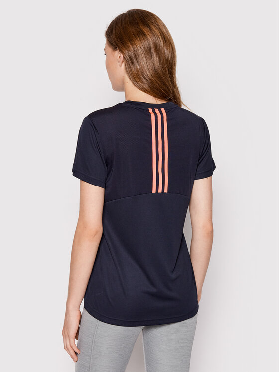 adidas Koszulka techniczna Designed 2 Move 3-Stripes HD9377 Granatowy ...