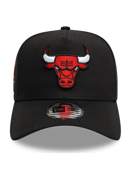 New Era Kepurė su snapeliu Chicago Bulls NBA Patch Black 9FORTY A-Frame ...