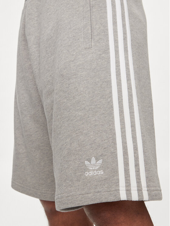 adidas Szorty sportowe adicolor 3-Stripes IU2340 Szary Regular Fit ...