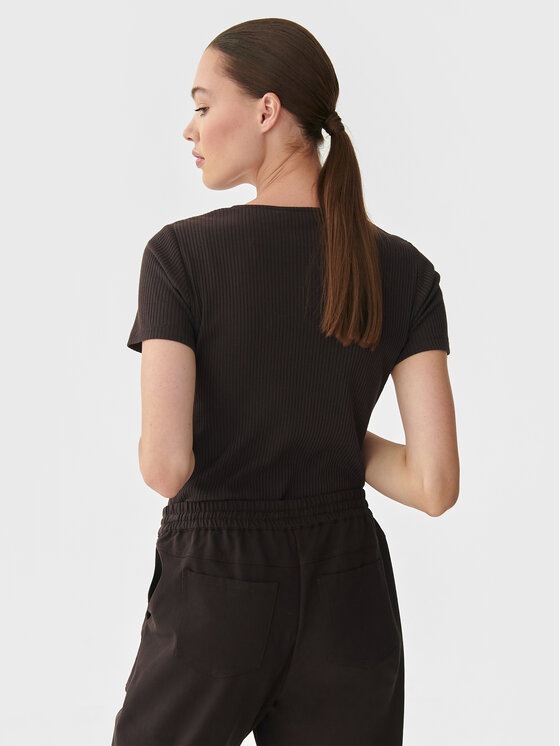 Tatuum Marškinėliai Filomi T2217.049 Ruda Slim Fit | Modivo.lt