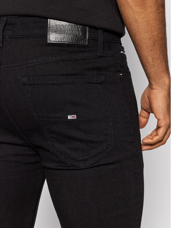 Tommy Jeans Jeans Simon DM0DM09558 Schwarz Skinny Fit Modivo