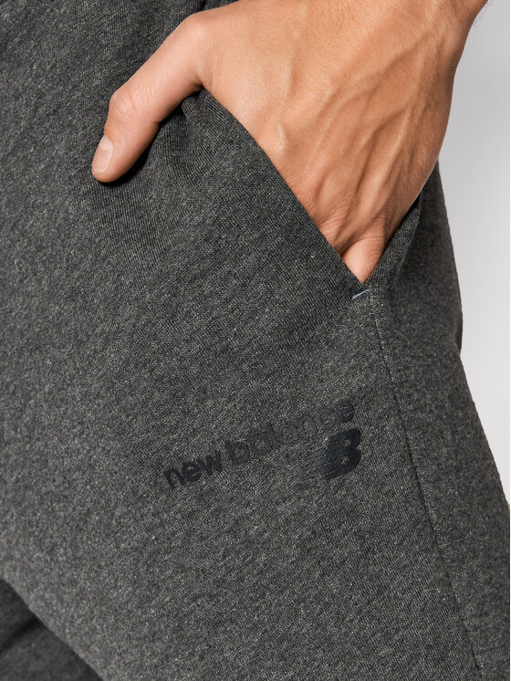 New Balance Spodnie dresowe C C F Pant MP03904 Szary Athletic Fit ...