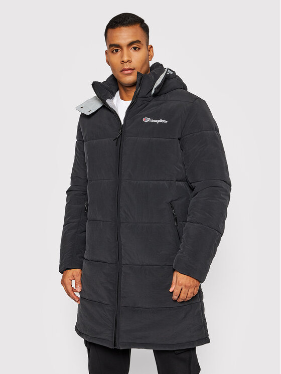 Champion Зимно яке Script Logo 216734 Черен Regular Fit | Modivo.bg