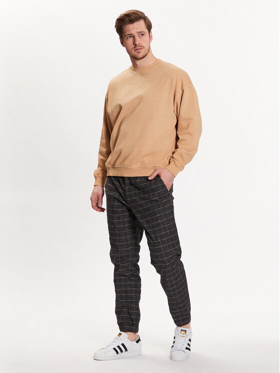 Redefined Rebel Chinosy Romeo 216213 Czarny Chino Fit | Modivo.pl