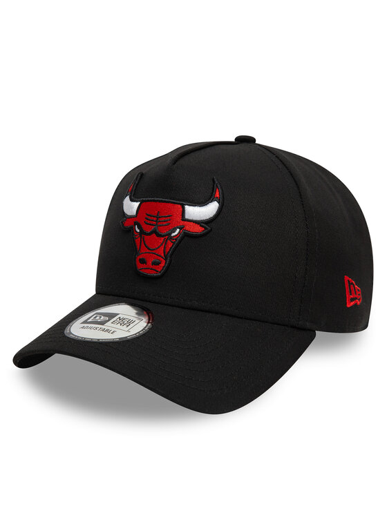 New Era Kepurė su snapeliu Chicago Bulls NBA Patch Black 9FORTY A-Frame ...