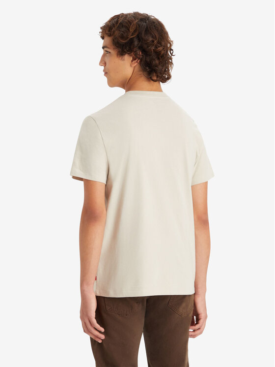 Levi's® T-Shirt Graphic 22491-1490 Beżowy Standard Fit | Modivo.pl