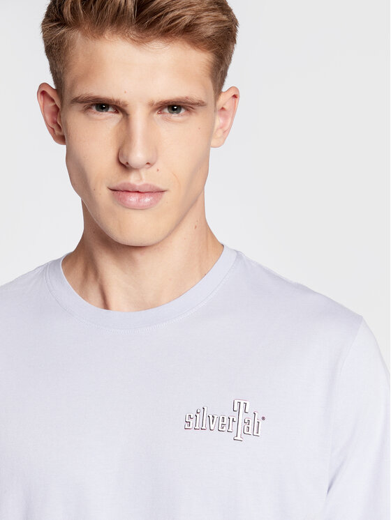 Levi's® T-Shirt Silver Tab 16143-0616 Fioletowy Relaxed Fit | Modivo.pl