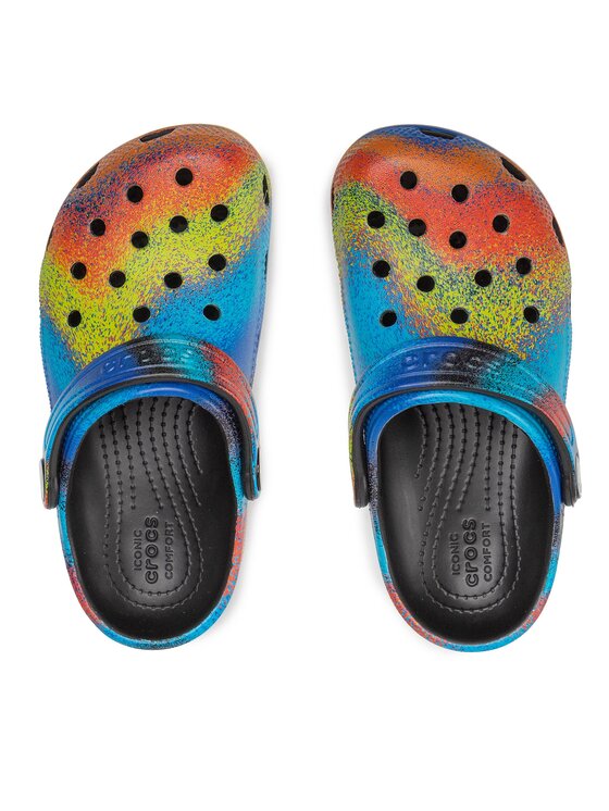 Crocs Șlapi Classic Spray Dye Clog K 208080 Colorat | Modivo.ro