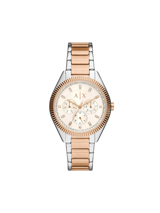 Armani Exchange Zegarek Lady Giacomo AX5662 Złoty | Modivo.pl