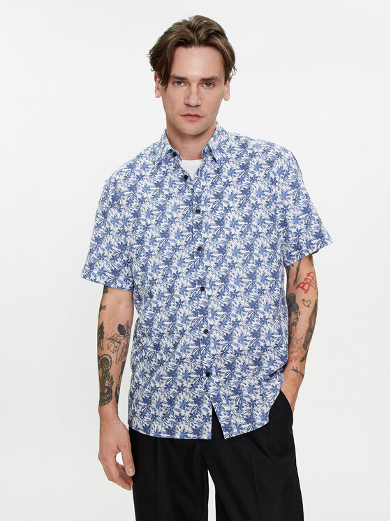 JOOP! Jeans Сорочка Jjsh-137Haris 30041316 Голубий Regular Fit | Modivo.ua