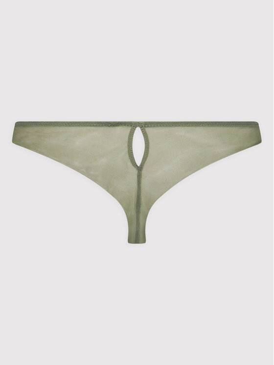 Etam Stringtanga Louange Mesh 6530965 Grün | Modivo.de