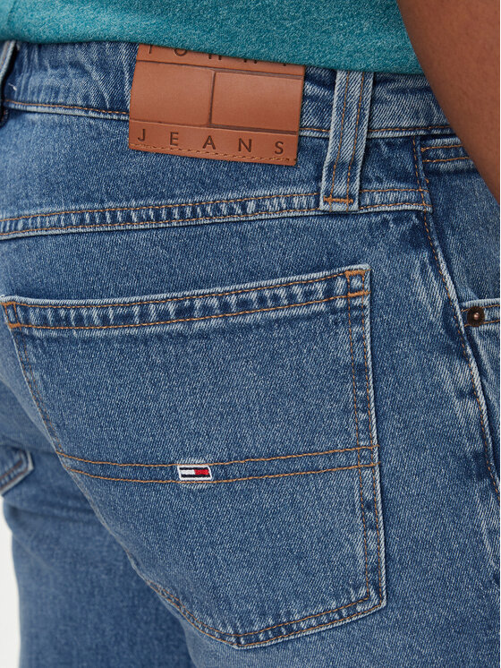 Tommy Jeans Jeansshorts Ronnie DM0DM18792 Blau Slim Fit Modivo