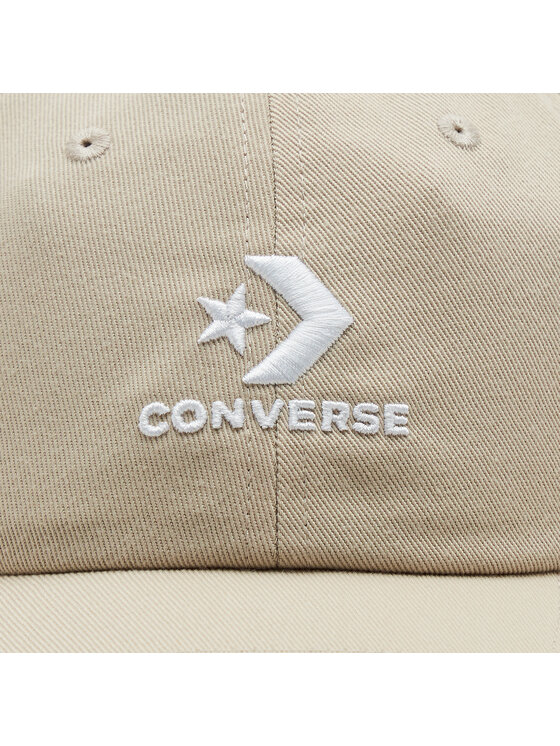 Converse Czapka Z Daszkiem Lockup Cap Mpu 10022131 A09 Beżowy Modivo Pl