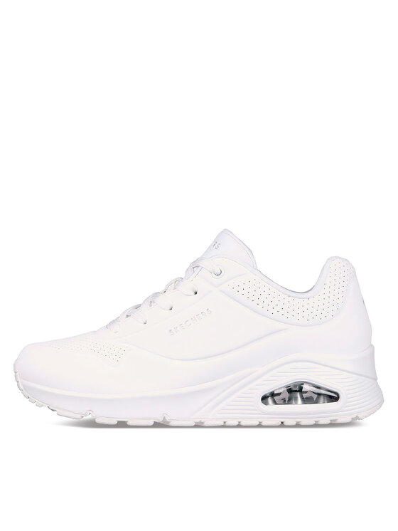 Skechers Sneakersy Uno-stand On Air 73690/W Biały | Modivo.pl