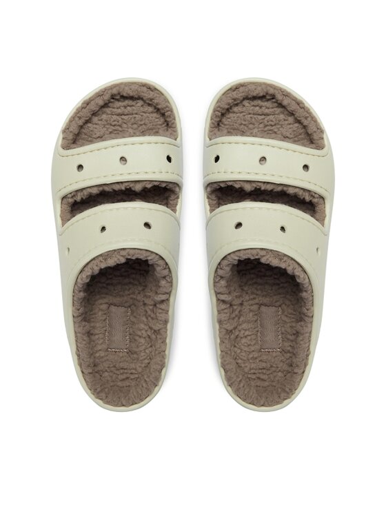 Crocs Παντόφλες Crocs Classic Cozzy Sandal 207446 Μπεζ | Modivo.gr