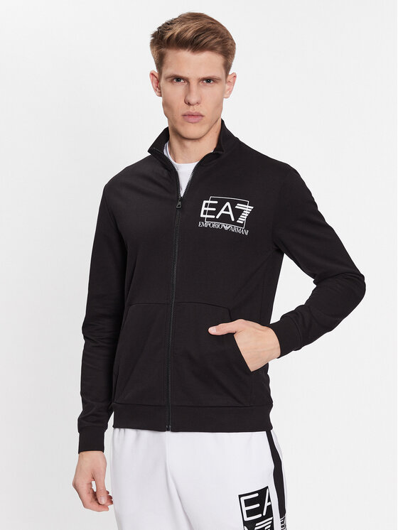 EA7 Emporio Armani Bluza 3RPM61 PJ05Z 1200 Czarny Regular Fit | Modivo.pl