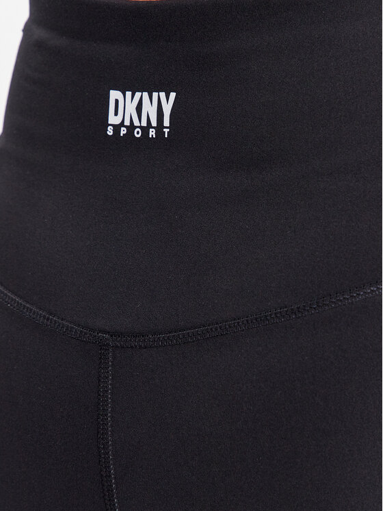 DKNY Sport Spodnie dresowe DP2P3197 Czarny Active Fit | Modivo.pl