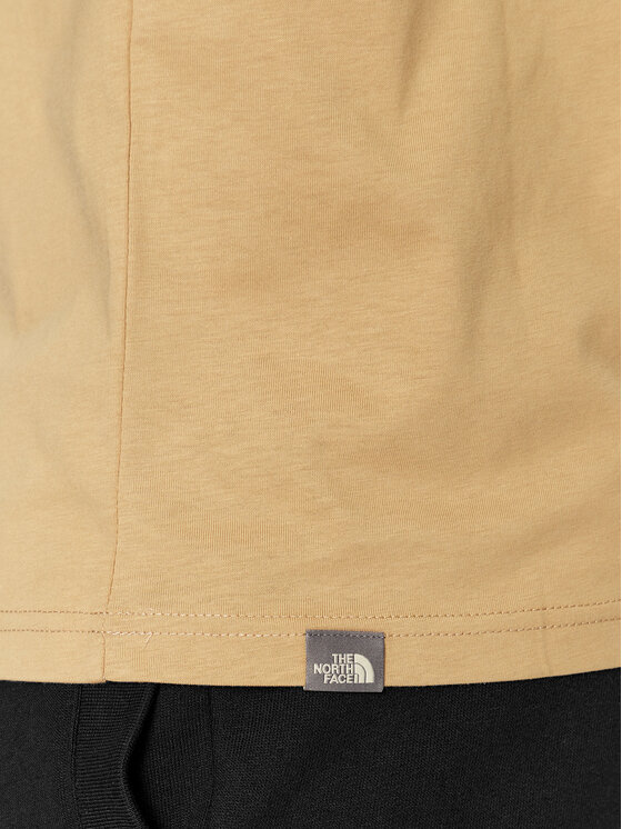 The North Face T-krekls Red Box NF0A493L Bēšs Regular Fit | Modivo.lv