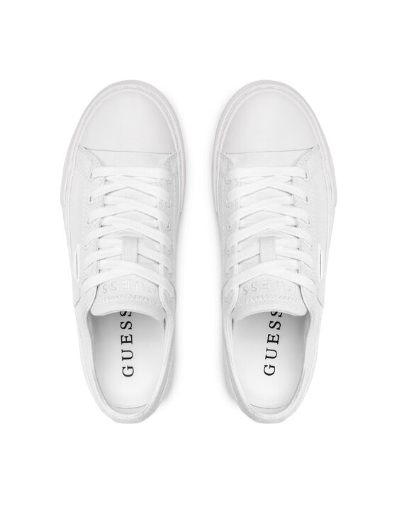 Guess Trampki Pranze FL6PNZ FAB12 Biały | Modivo.pl