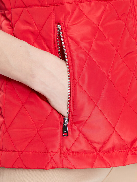 Lauren Ralph Lauren Weste 297905084001 Rot Regular Fit | Modivo.de