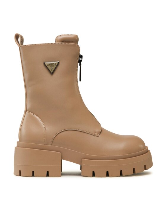 Guess Botine FL8ILA ELE10 Bej | Modivo.ro