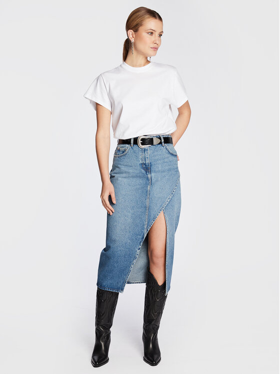 IRO T-Shirt Tabitha IROF036 Biały Regular Fit | Modivo.pl