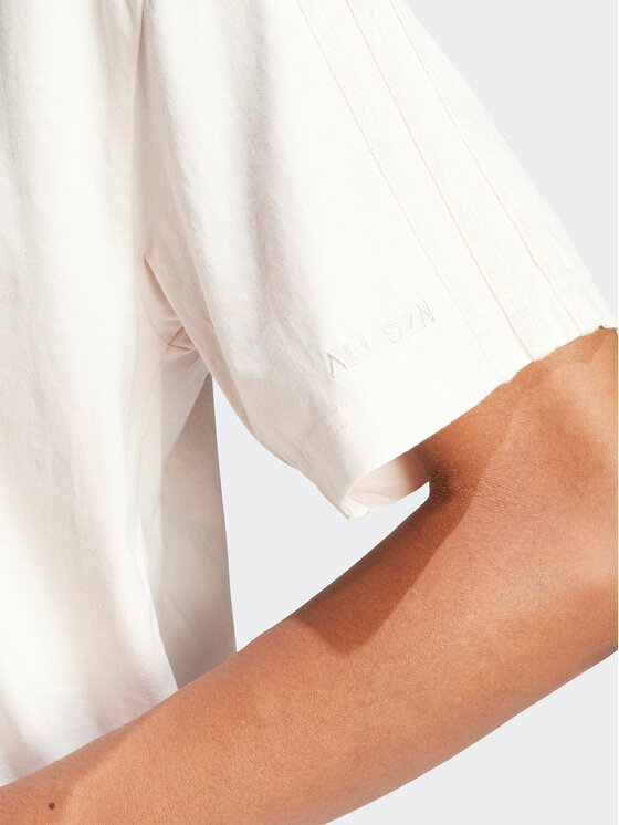 adidas Тишърт ALL SZN 3-Stripes IR5198 Розов Regular Fit | Modivo.bg