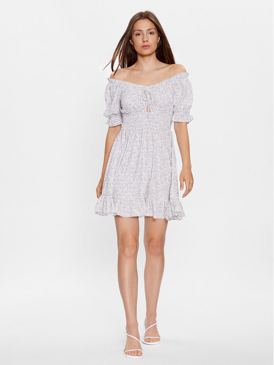 Glamorous Igapäevane kleit CK7006 Valge Regular Fit | Modivo.ee