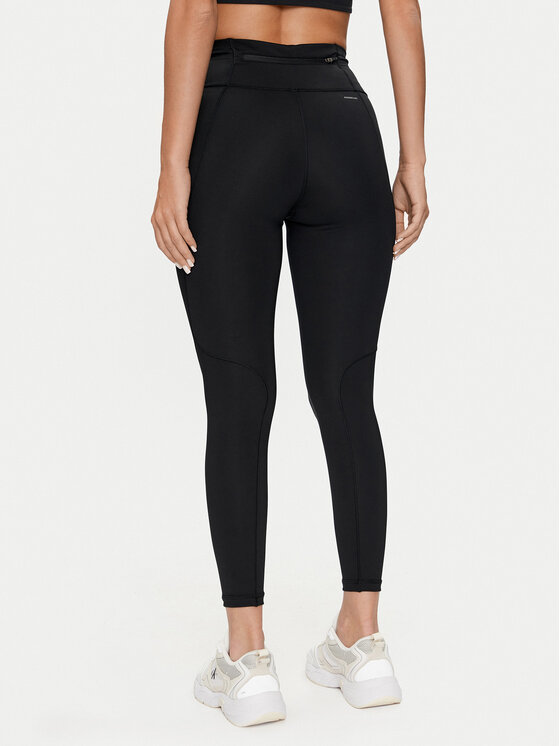 adidas Legginsy Ultimate Running HY2909 Czarny Slim Fit | Modivo.pl