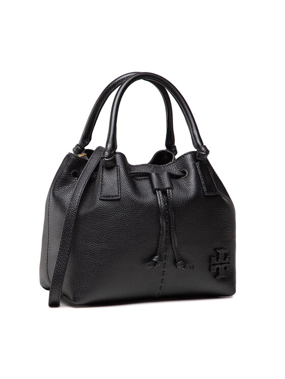 Tory Burch Rankinė Mcgraw Small Drawstring Satchel 85119 Juoda | Modivo.lt