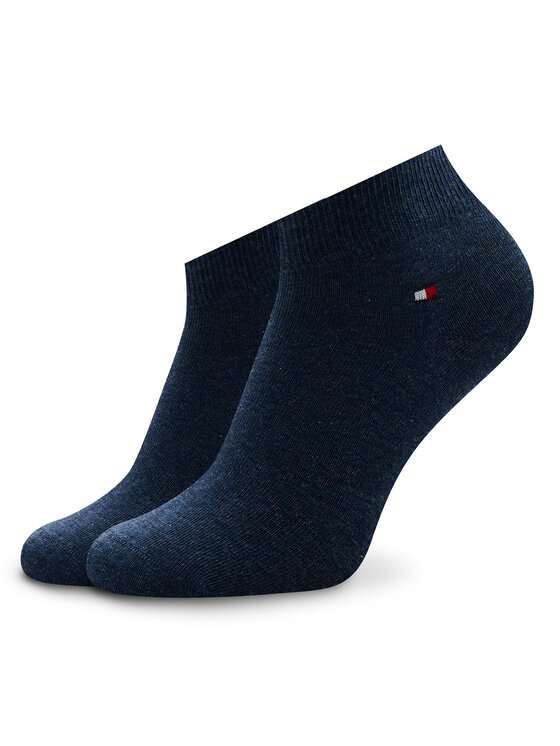Tommy Hilfiger Комплект 2 чифта къси чорапи мъжки 342025001 Син | Modivo.bg