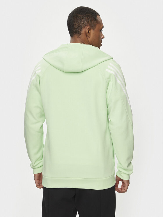 adidas Mikina Future Icons 3-Stripes IN3325 Zelená Regular Fit | Modivo.sk