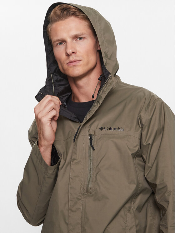 Columbia Lietus jaka Pouring Adventure II 1760061 Zaļš Regular Fit ...
