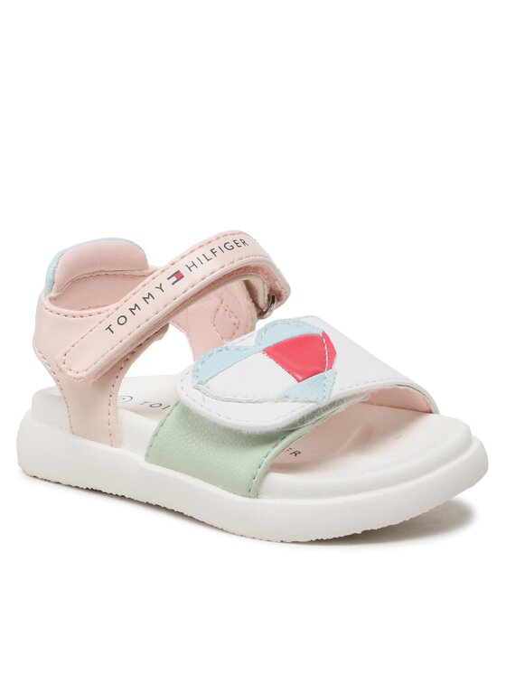 Tommy Hilfiger Basutės Strass Heart Velcro Sandal 1A2-32754-1355 M ...