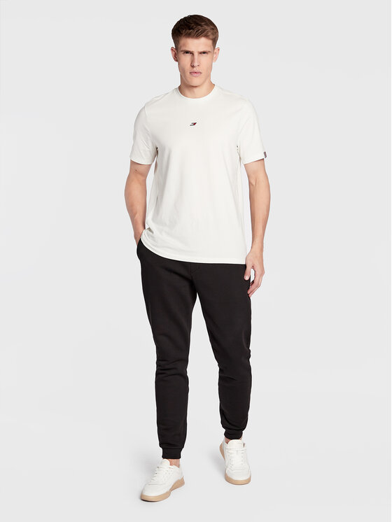 Tommy Hilfiger Jogginghose Essentials Mw0mw27924 Schwarz Regular Fit