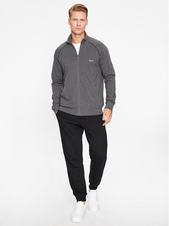 Boss Bluza 50469596 Szary Regular Fit | Modivo.pl